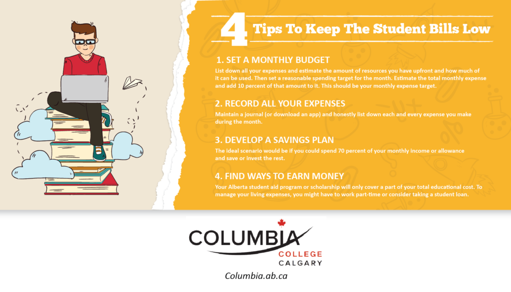 4 Tips To Keep The Student Bills Low - Columbia College